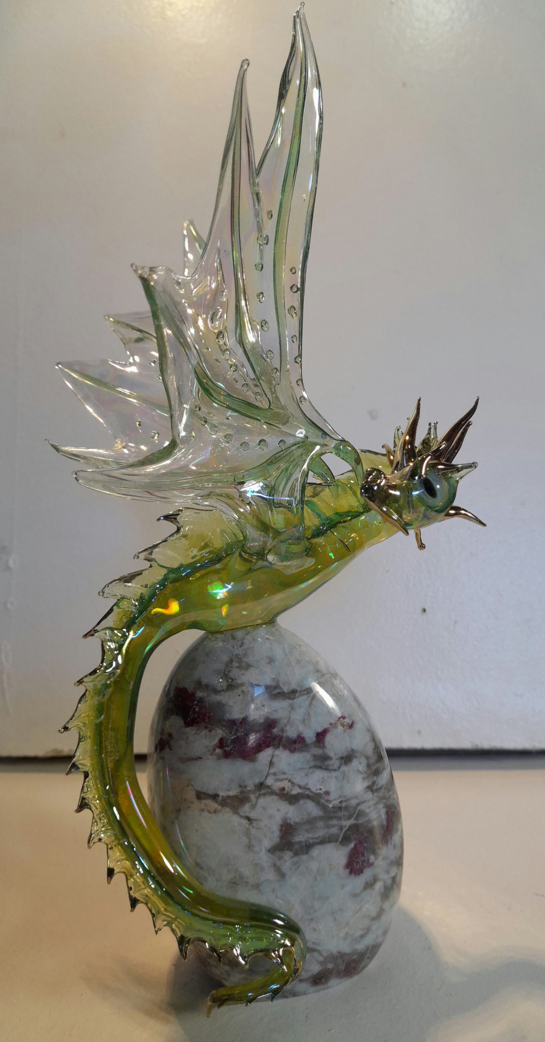 Dragon Lamp – Sandra Young Glass