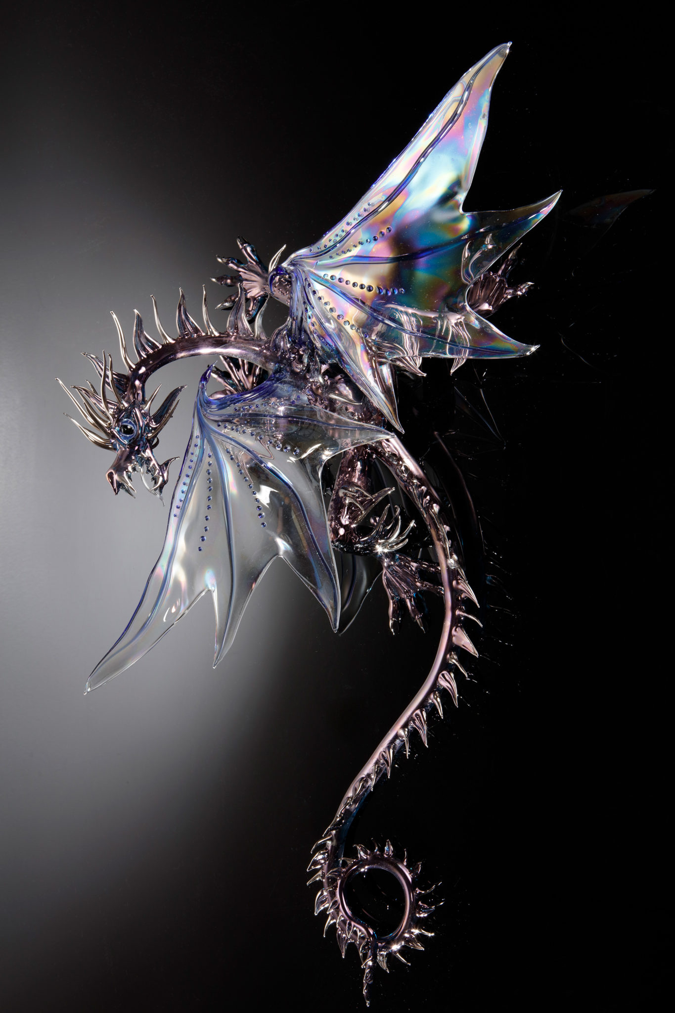 Dragon Lamp – Sandra Young Glass