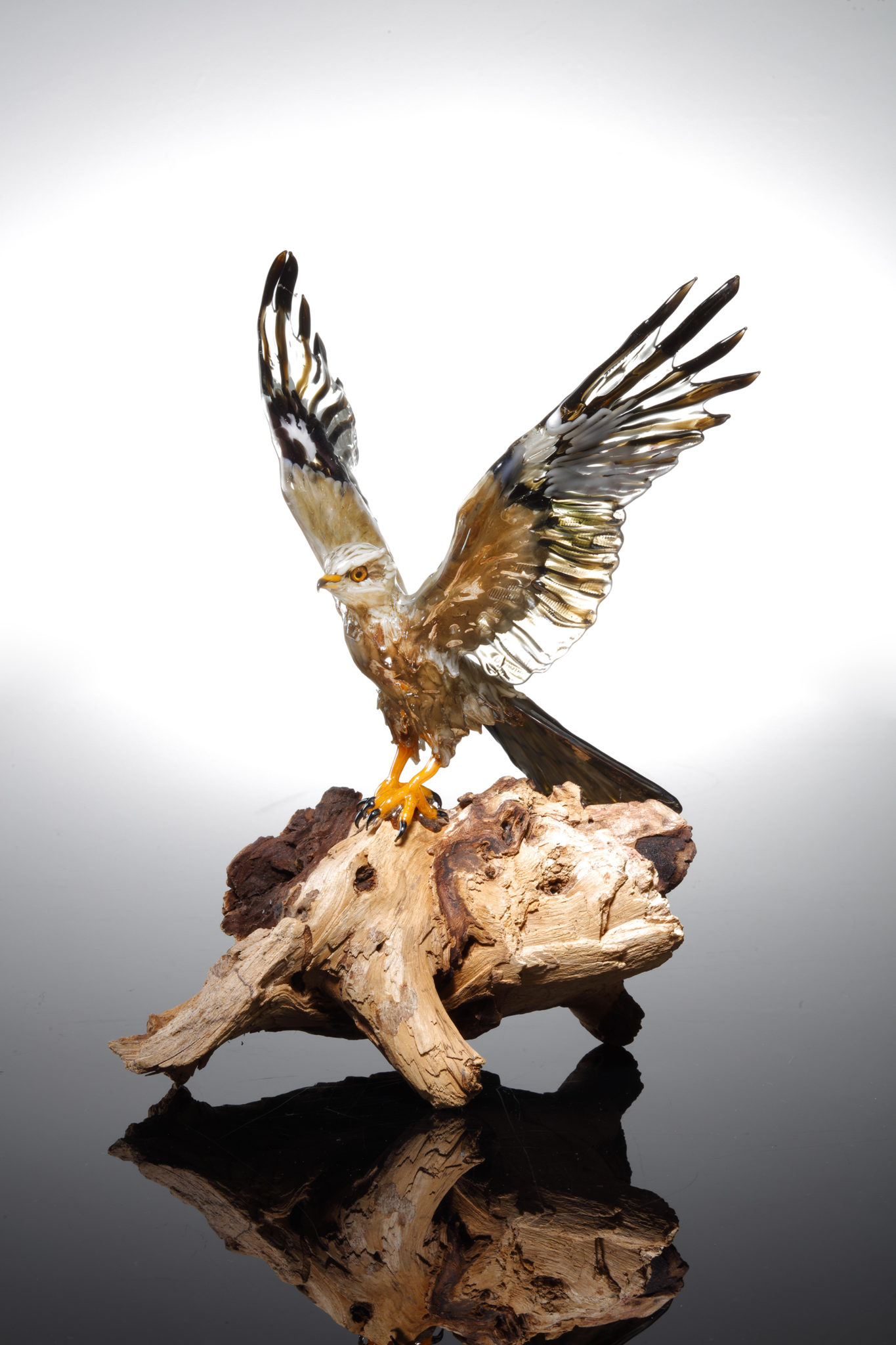 Dragon on Colorado Jade – Sandra Young Glass